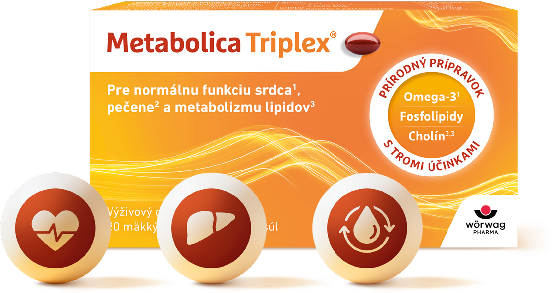 Výživový doplnok s trojitou podporou | Metabolica Triplex®